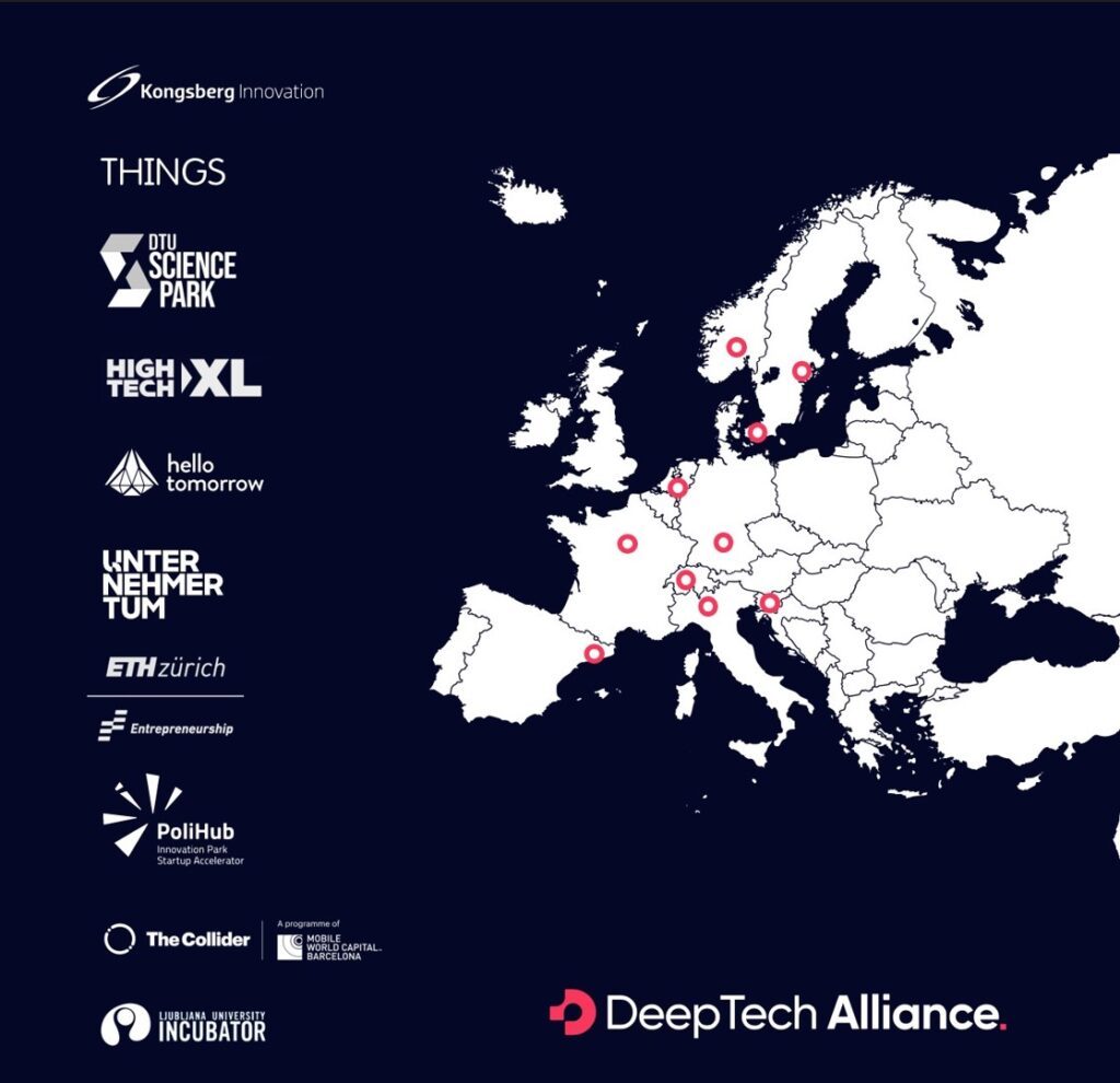 The one-point entry to Europe’s leading deep tech ecosystems.